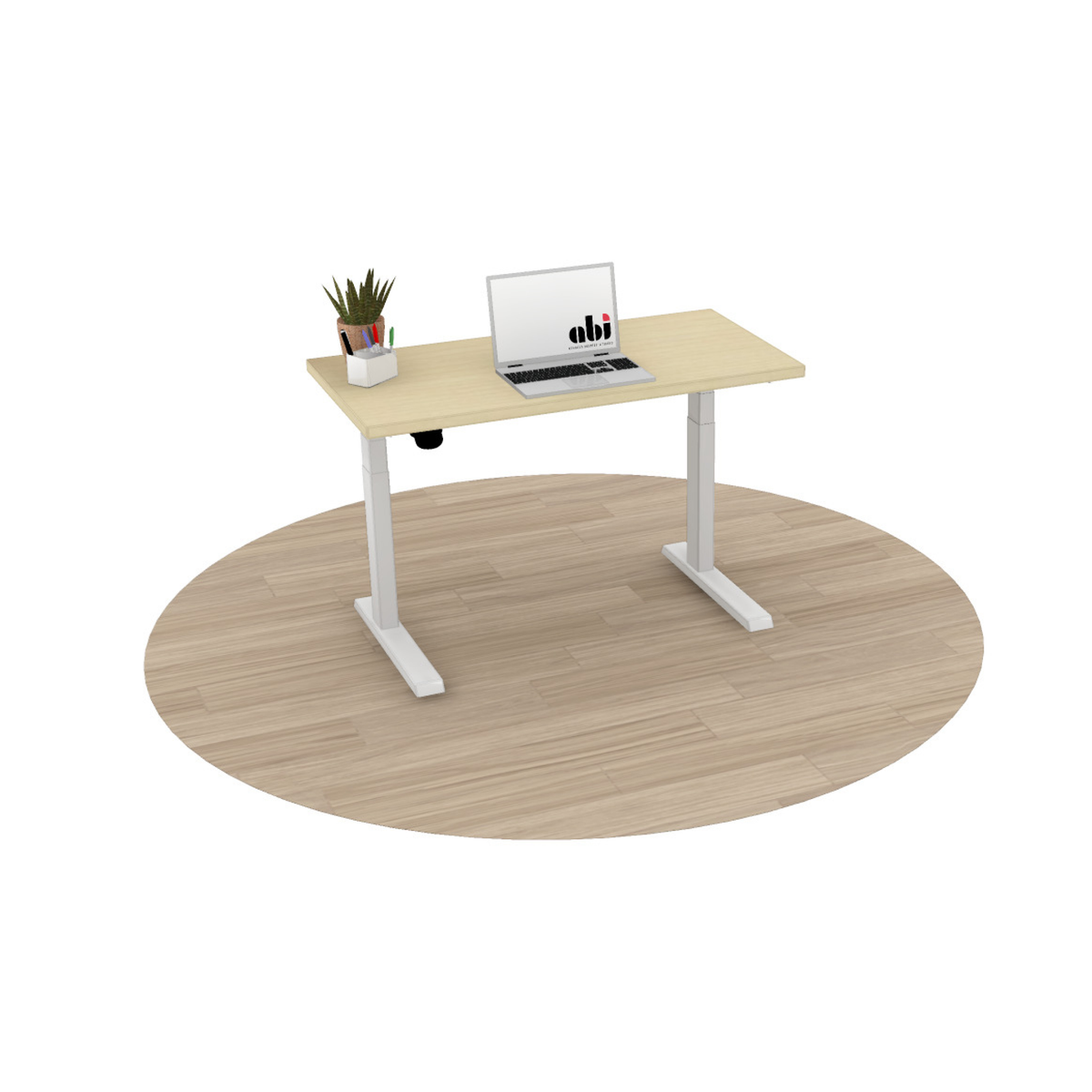 Electric Height Adjustable Table with ABI Top – Advanced Business ...